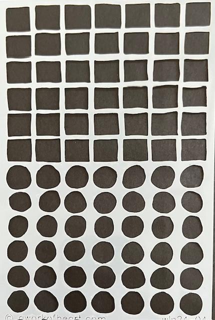 Custom Stencil - WLP 24 - 04Apr – A Work of Heart